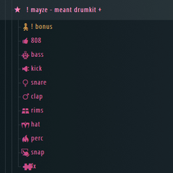 mayze - meant drumkit + – UNDERDOGS